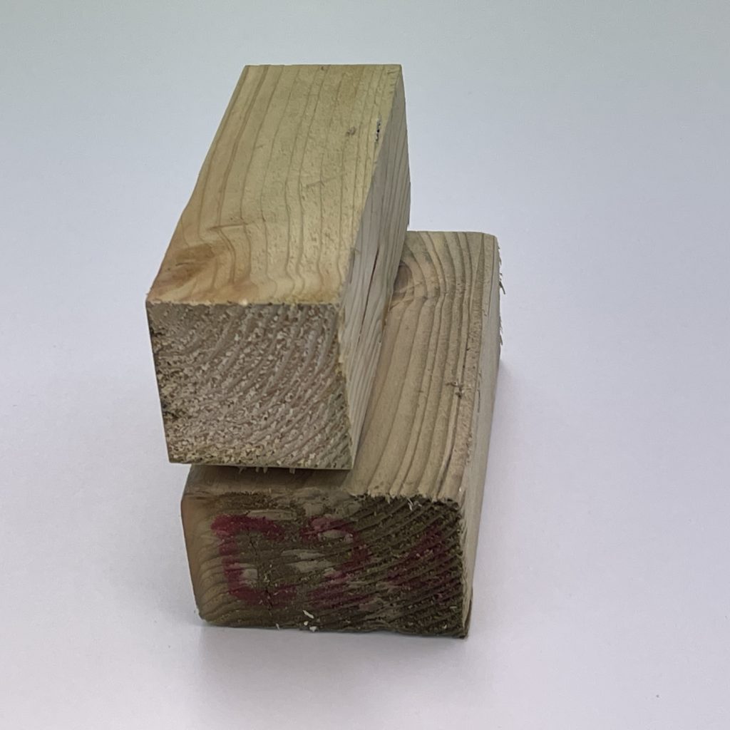 Green Treated Carcase Grade Softwood Ex 47mm x 50mm – Andrew & Co. Ltd