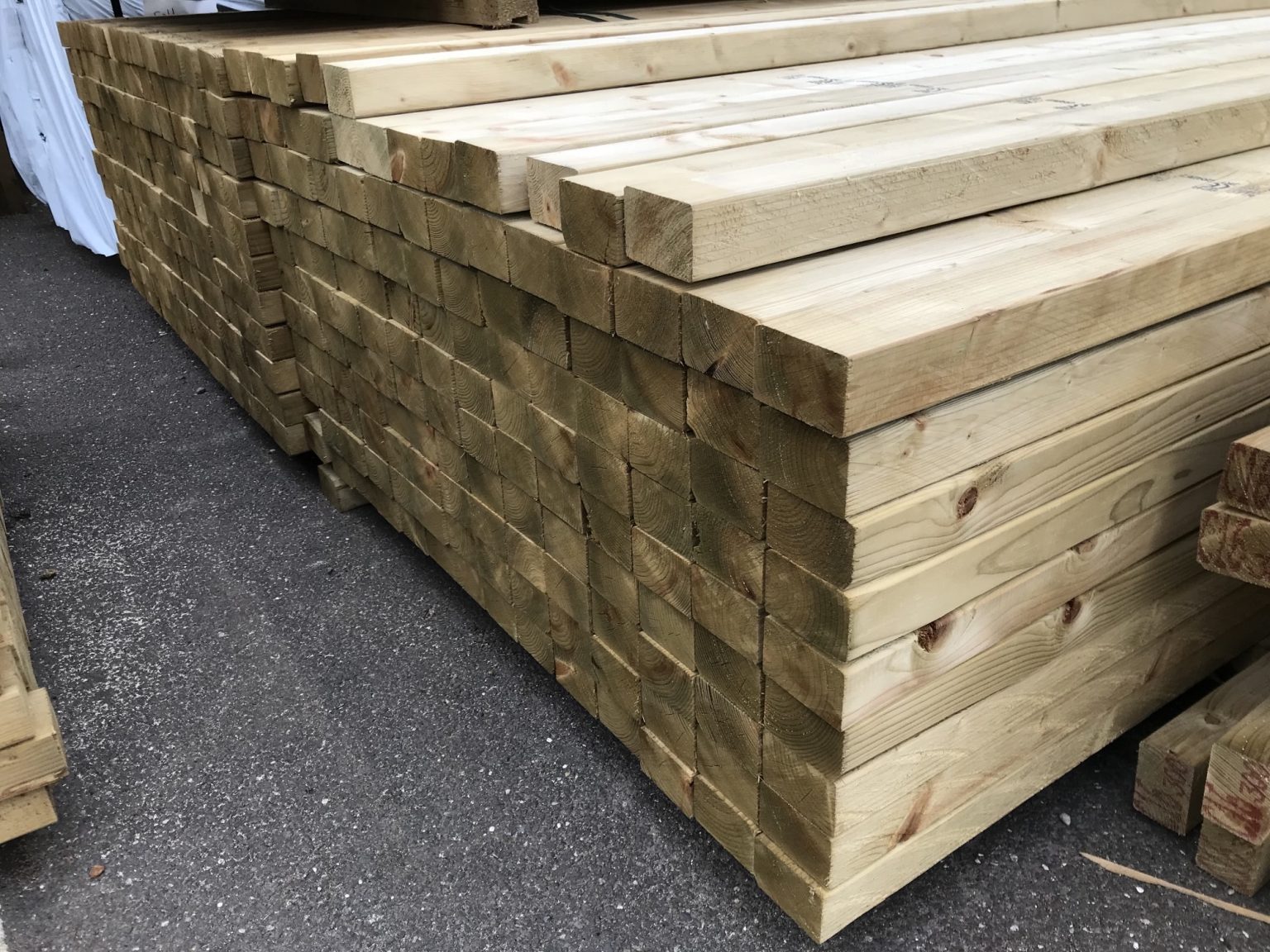 Special Offer 2.4mtr ex47mm x 75mm Regularised Treated – Andrew & Co. Ltd