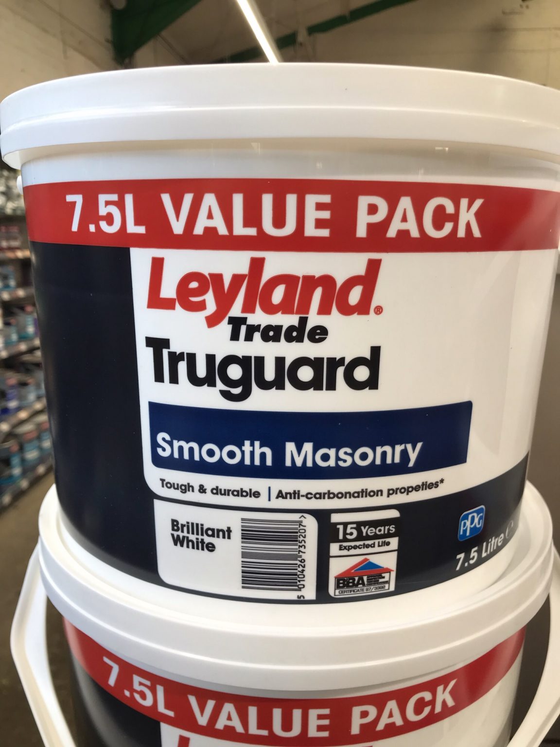 Leyland Trade 7.5ltr Smooth Masonry Paint – Andrew & Co. Ltd
